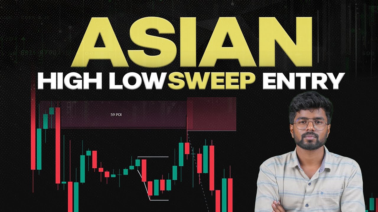 How to do asian high low sweep strategy properly? - YouTube