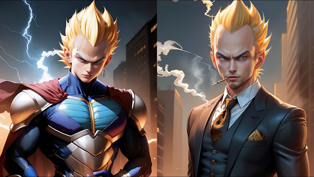 The Ultimate Fusion: VEGETA Fuses with Iconic Characters | Crossover ...