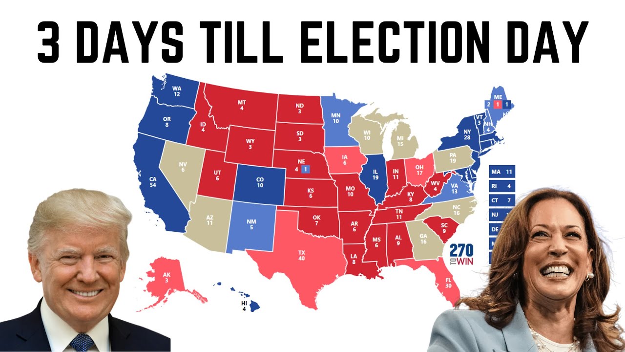 ELECTION DAY IS ALMOST HERE (My Forecast + Final Thoughts) - YouTube