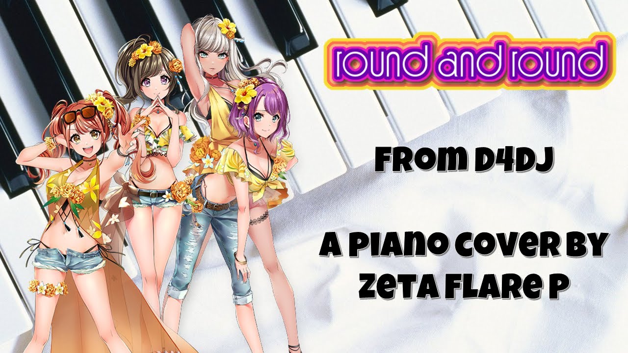 【Zeta Flare】 round and round piano cover - YouTube