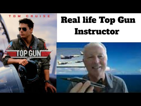 Real Top Gun instructor who helped make the movie Top Gun - YouTube
