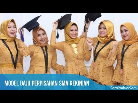 Model Baju Perpisahan SMA Kekinian