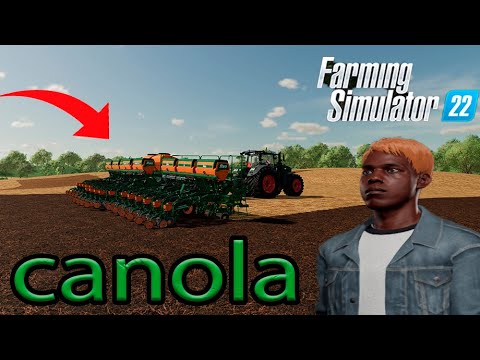 Planting canola Farming Simulator 22 #89 /2 - YouTube