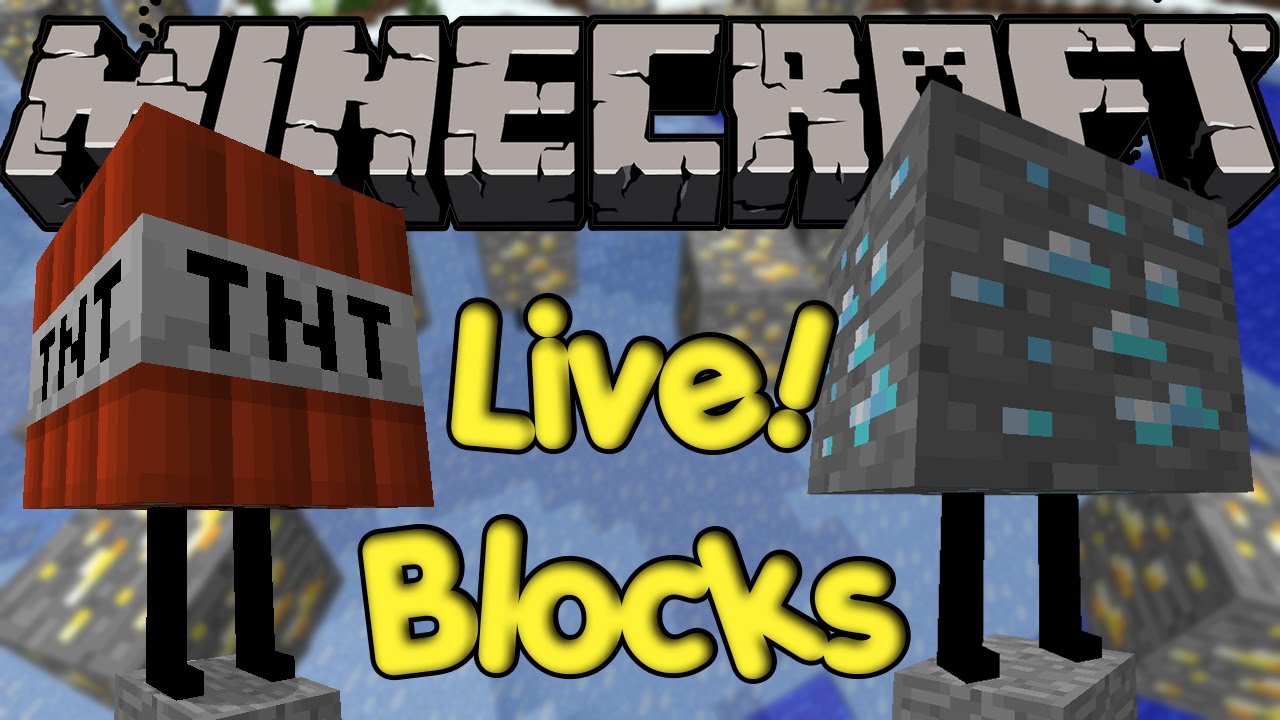 Minecraft Mods - LIVE BLOCKS MOD! BLOCKS WITH LEGS?!?!?!? [1.4.6] - YouTube