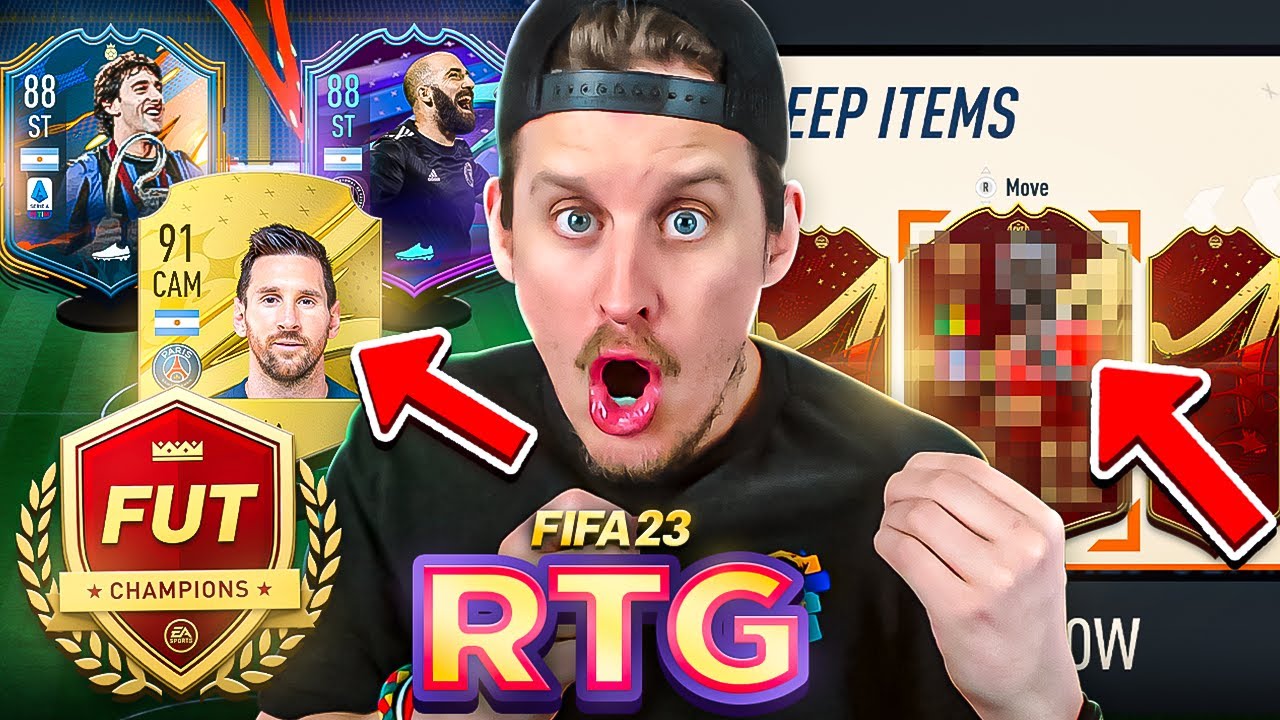 We used THE GOAT in Weekend League!! FUT Champs Rewards!! FIFA 23 RTG ...