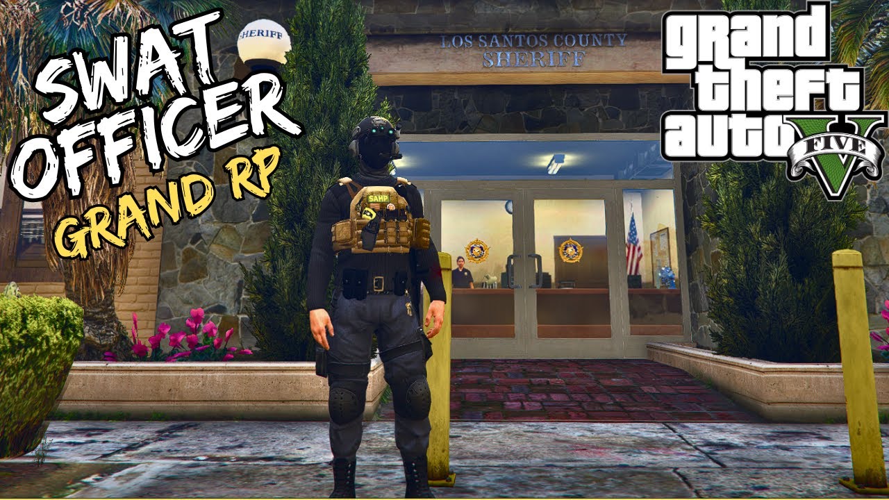 I am Back to Grand RP Joined Powerful SWAT Team in SAHP GTA 5 GRAND RP ...