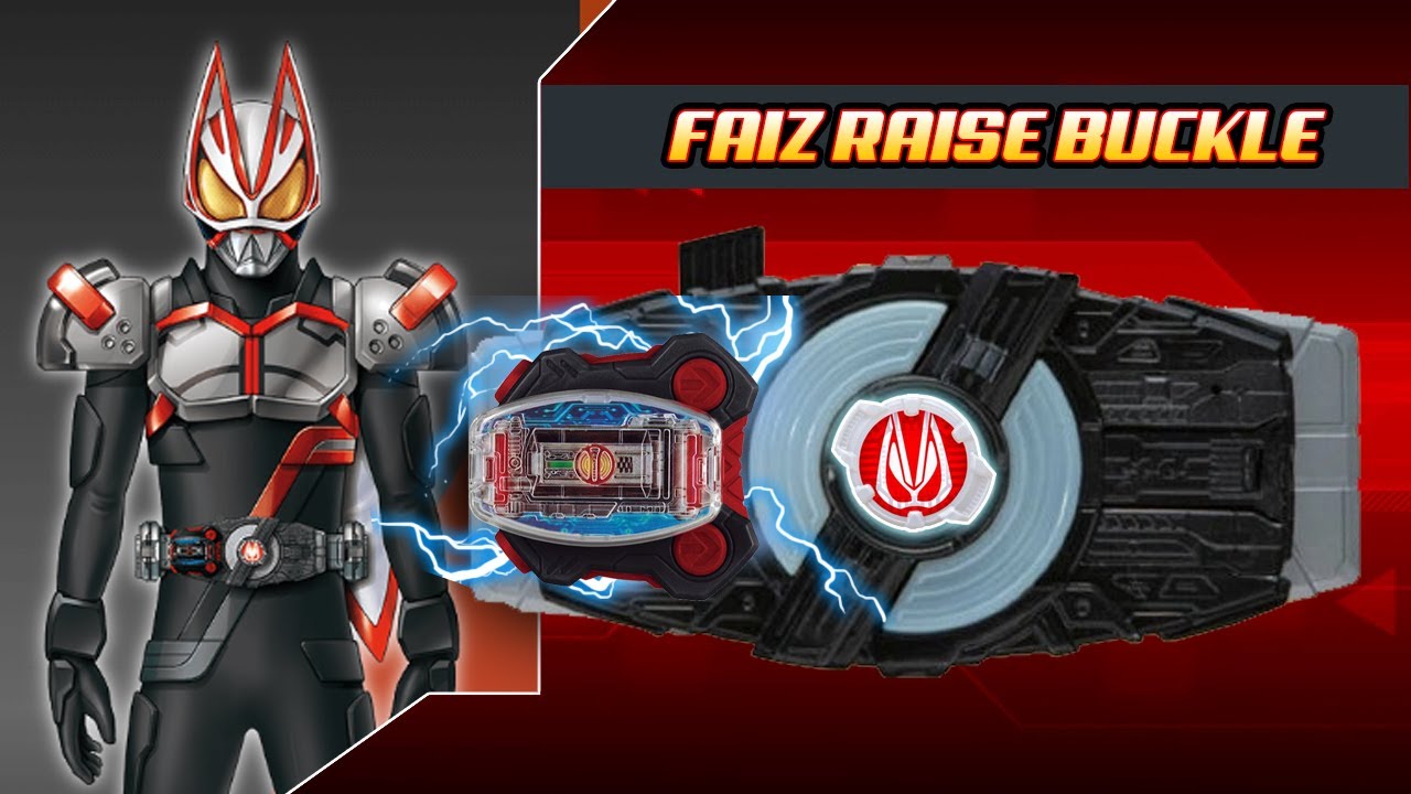 Kamen Rider Geats I Faiz Raise Buckle - YouTube