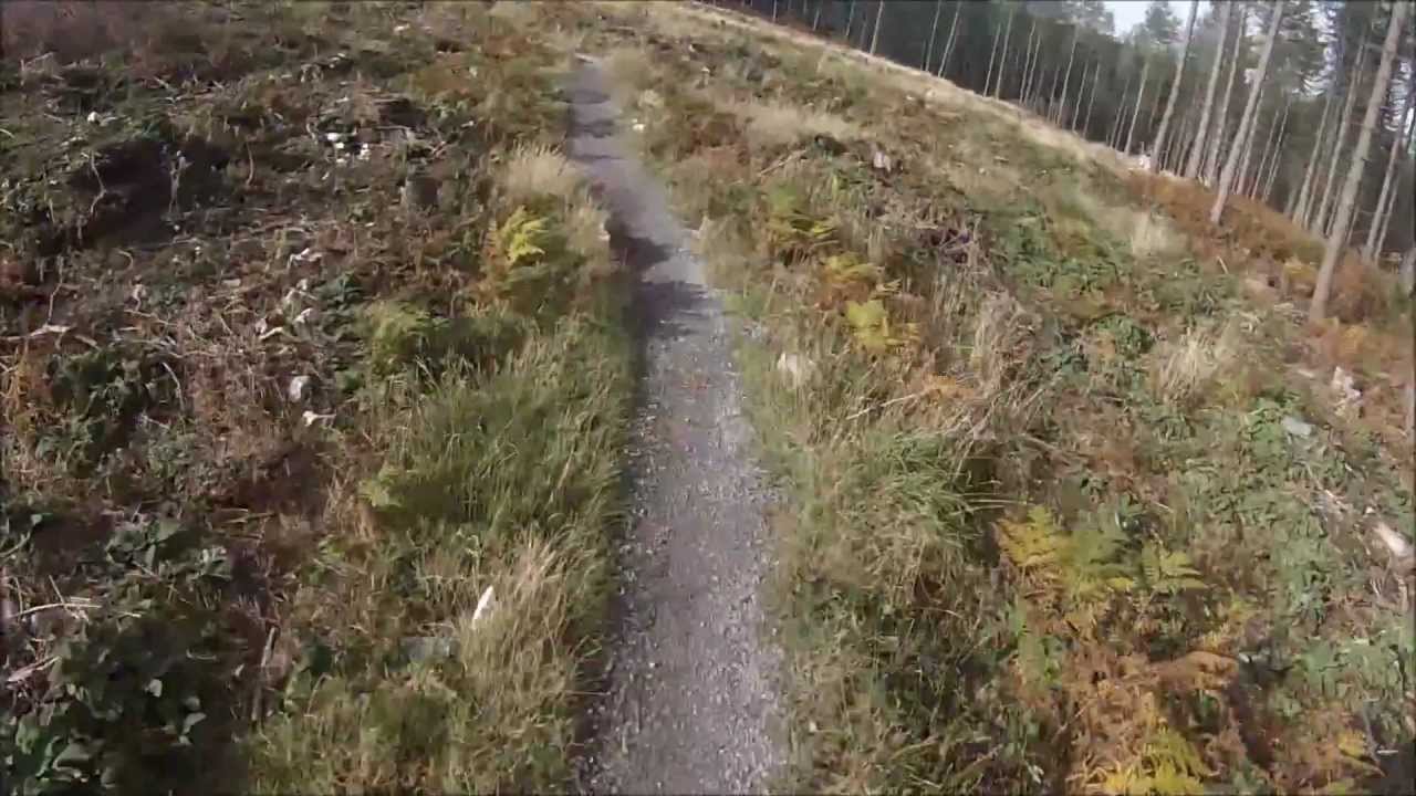 full haldon ridge ride mountain biking gopro hero 3 test - YouTube