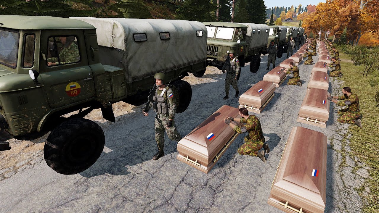 Russia is in shock!!! Hundreds of thousands of coffins of Russian ...