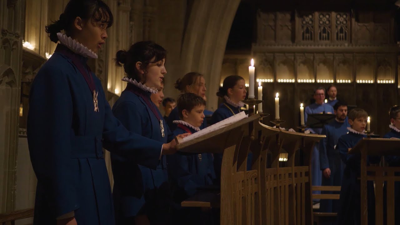Rocking Carol - arr. Edward Higginbottom - Wells Cathedral Choir - YouTube