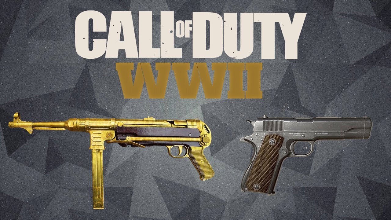 Call of Duty WW2 - All Weapons Showcase - YouTube