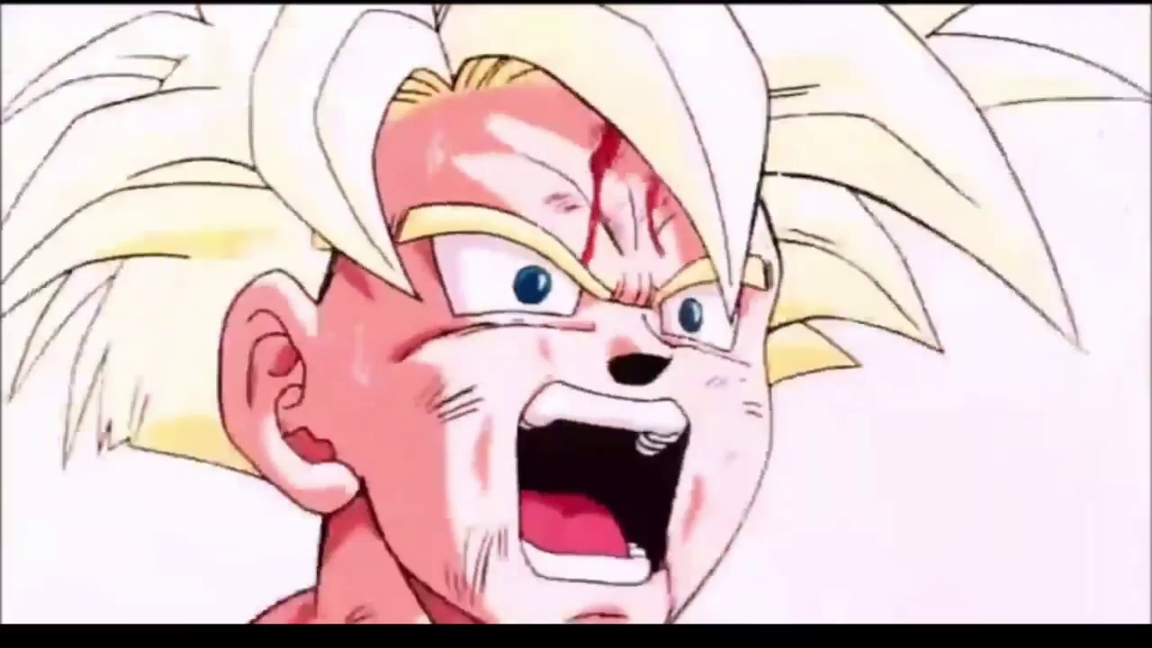 screaming cowboy gohan - YouTube