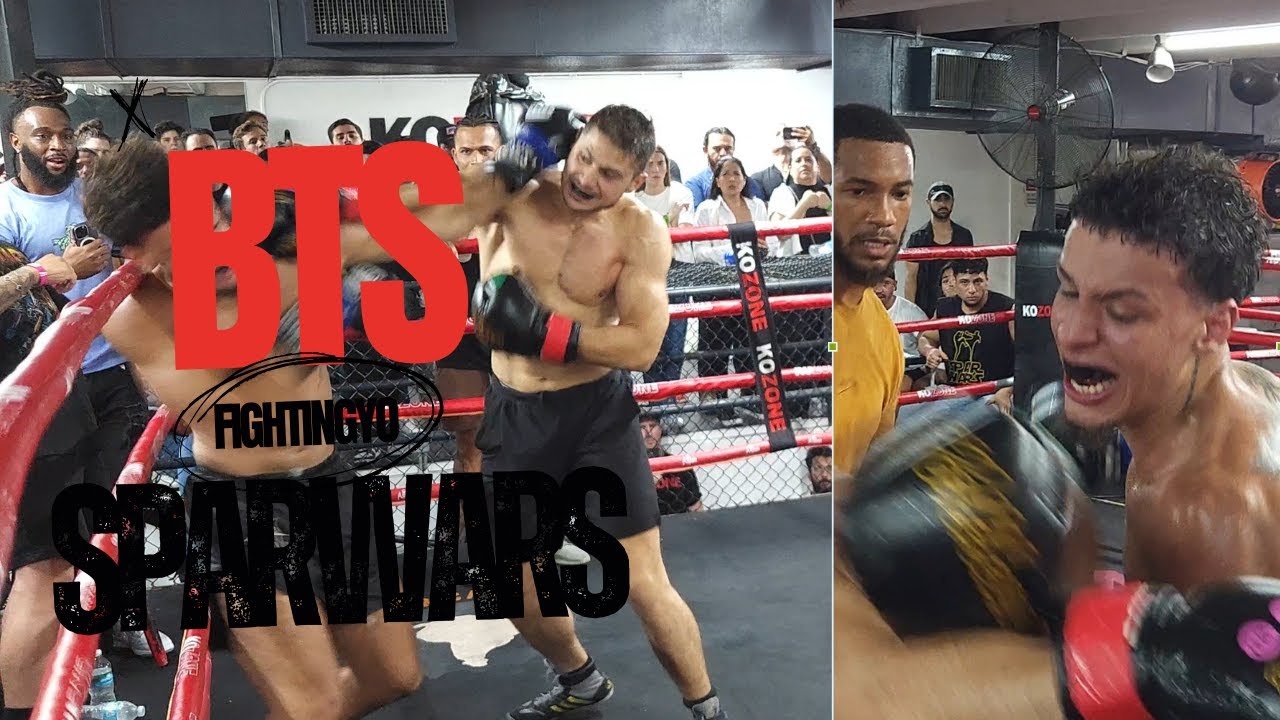 Sparwars BTS| Julian Berrouet vs Nathan Zaher - YouTube