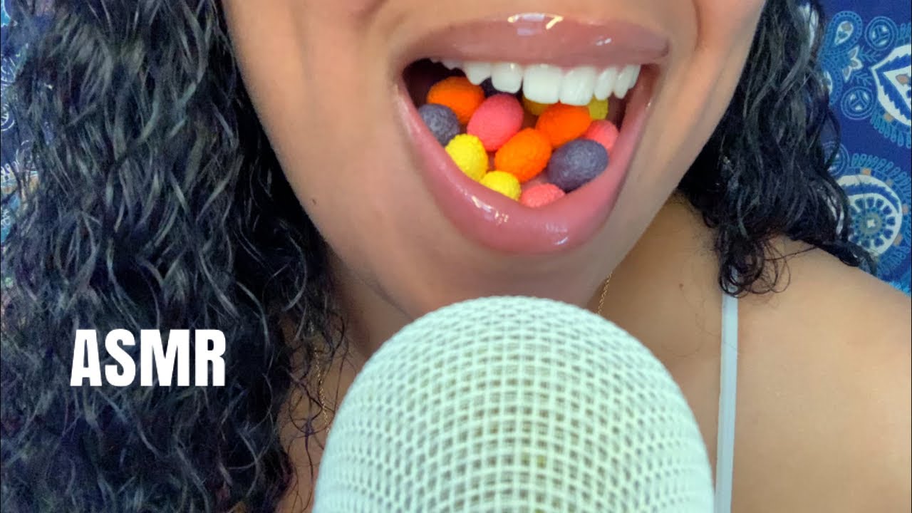 ASMR | Eating Candy in Your 👂🏽 Part 2 👅 🍬 - YouTube