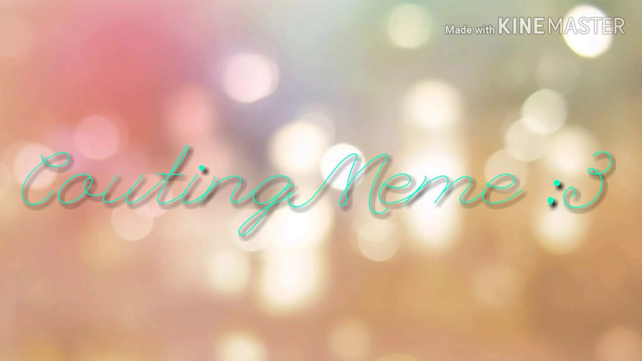 Counting Meme ;3 - YouTube
