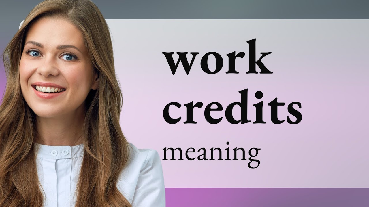 Understanding "Work Credits": A Key to Social Security Benefits - YouTube