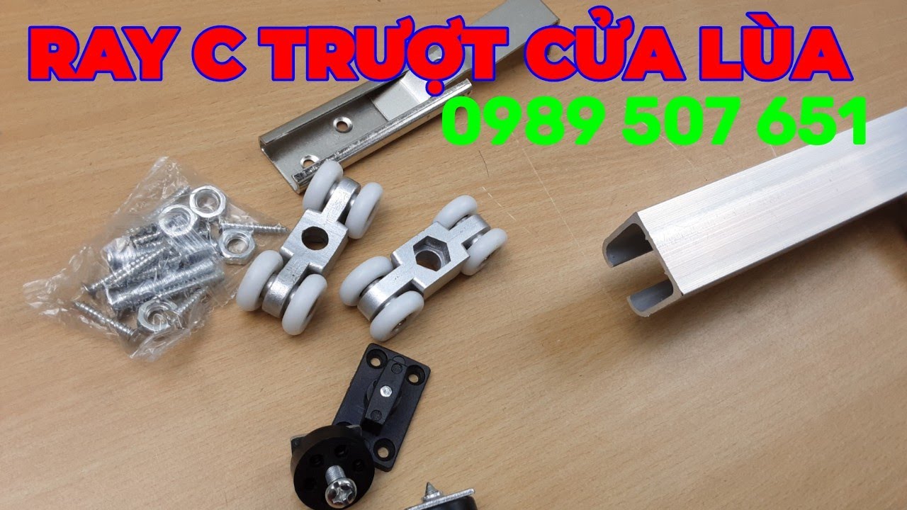 ray cua lua, ray c cua lua, phu kien cua lua, phu kien truot cua, thanh ...