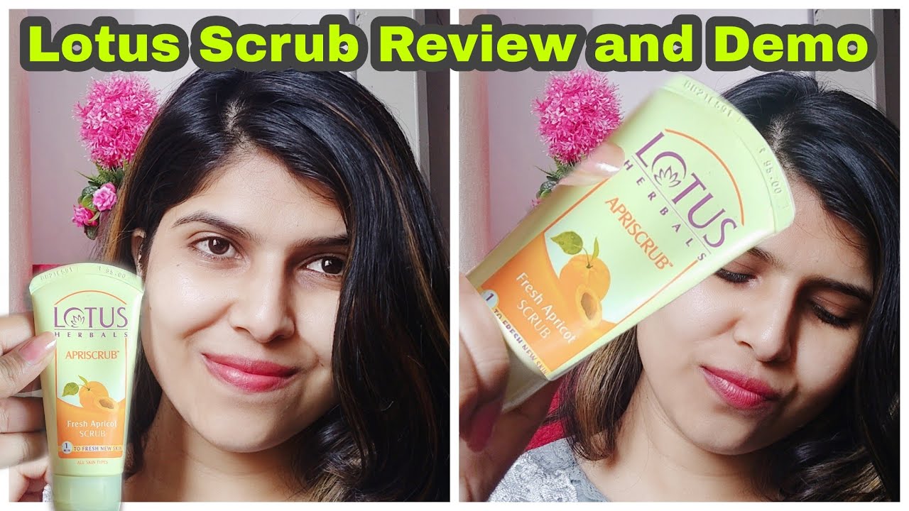 Lotus Scrub Review & Demo | Shining Ritika - YouTube