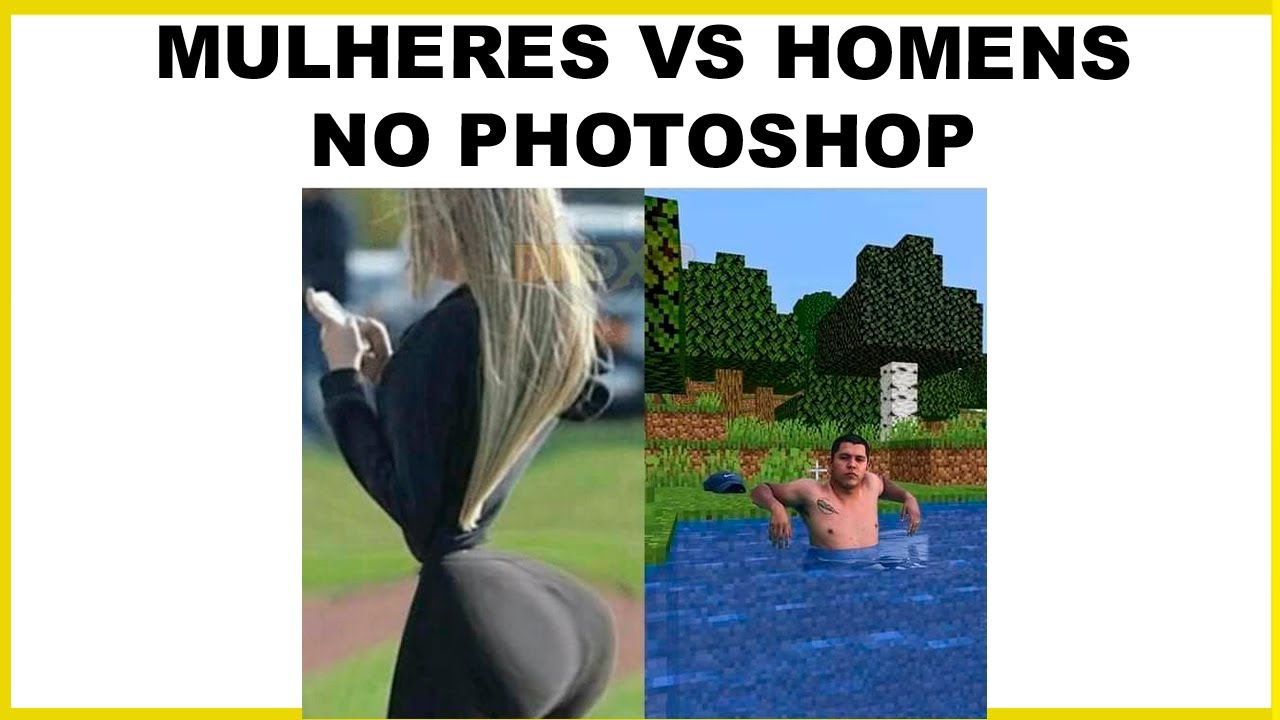 USANDO O PHOTOSHOP - MEMES EM IMAGENS - YouTube