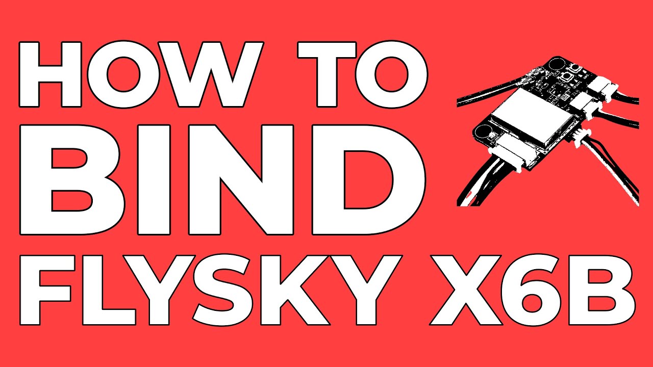 How to bind Flysky X6B? | Plug and Fly Drones - YouTube