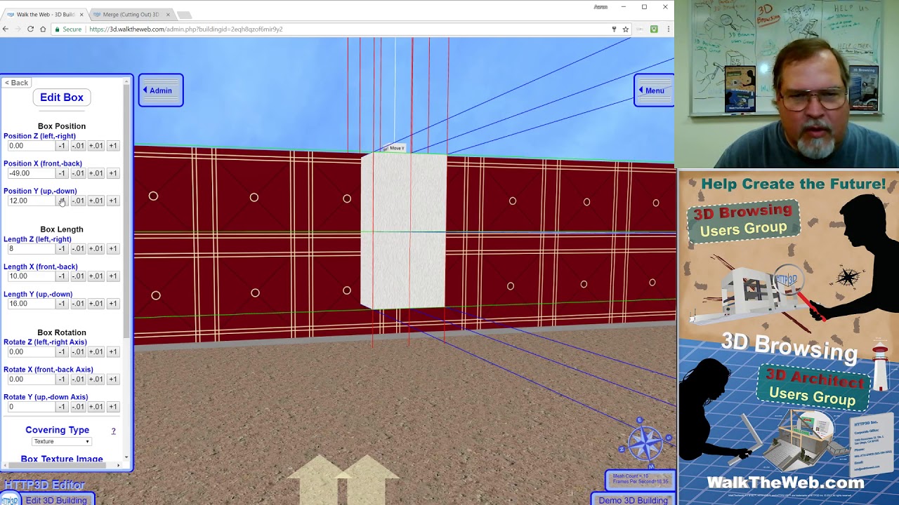 Tutorial - Merging 3D Shapes (Cut Outs) - 3D Browsing - YouTube