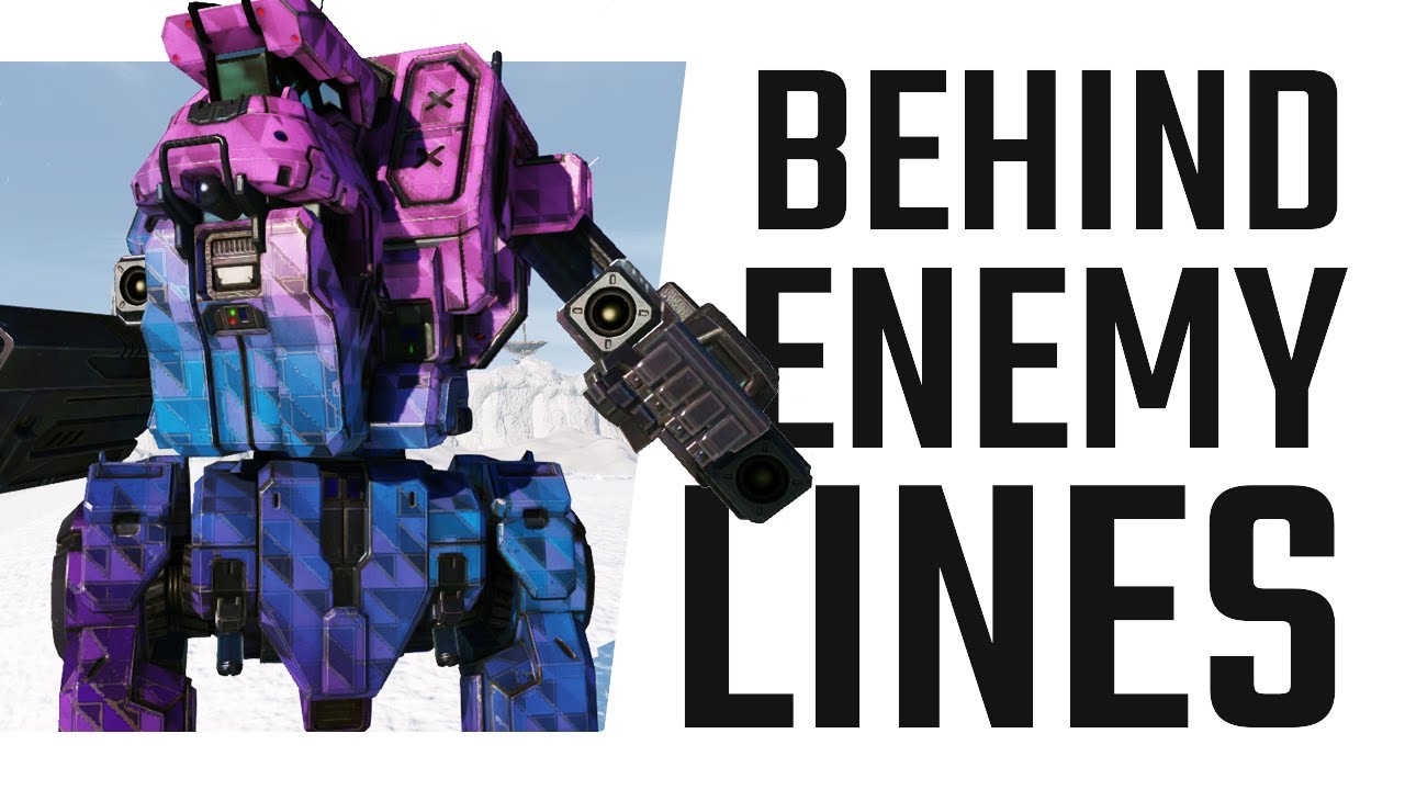 Behind Enemy Lines - Heavy Laser Ice Ferret Build - Mechwarrior Online ...