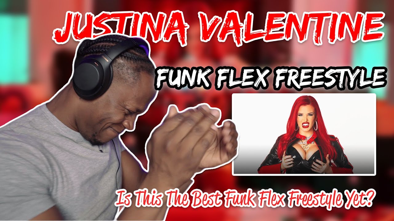 JUSTINA VALENTINE | FUNK FLEX | #FREESTYLE202 - REACTION - YouTube