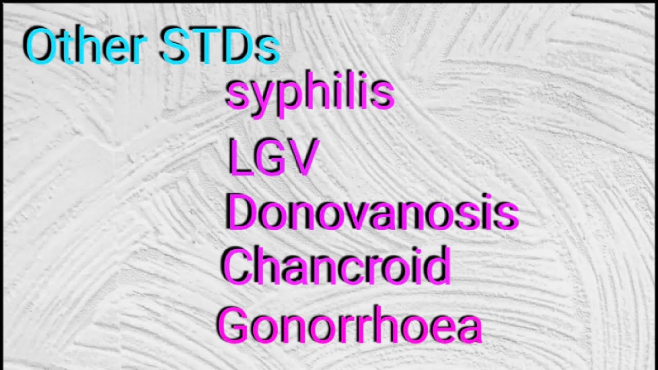 incubation period and causes of STDs| syphilis| gonorrhoea| donovanosis ...