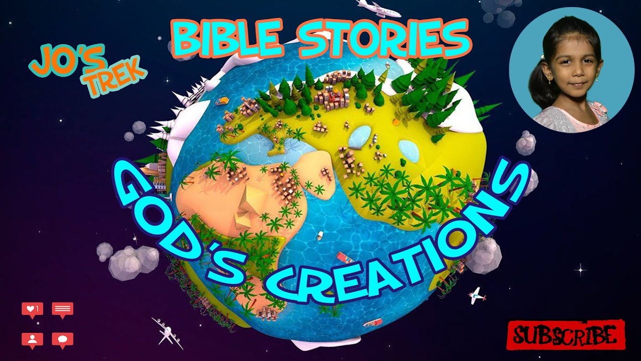 Bible stories in English | story of GOD'S Creations l Genesis The ...