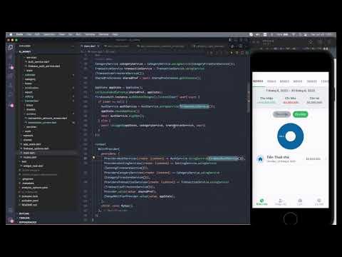 Flutter Project : (P2) App quản lý chi tiêu - Nguyễn Văn Lam - Flutter 03 - Hỏi đáp - YouTube