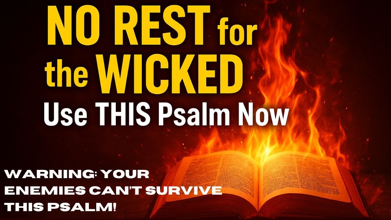 No Rest for the Wicked:The Most Dangerous Psalm Your Enemies Can Never ...
