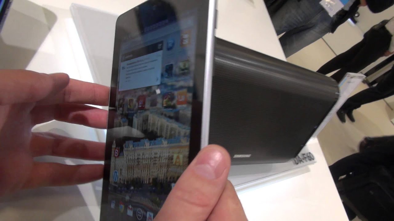Взгляд на портативную блютус колонку Samsung DA-F60 от Droider.ru - YouTube