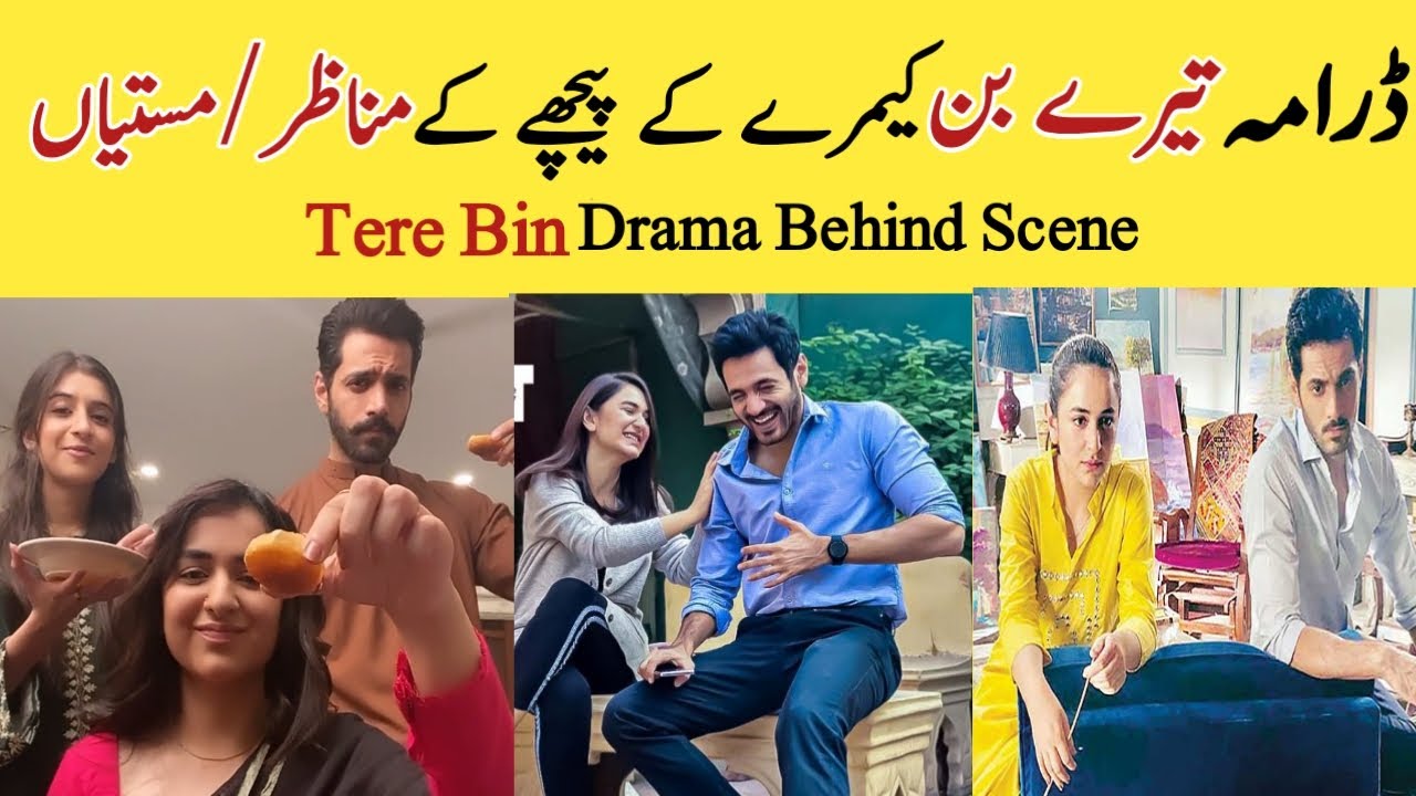 Tere Bin Behind The Scenes | Pakistani Drama Behind Scene | Tere Bin ...