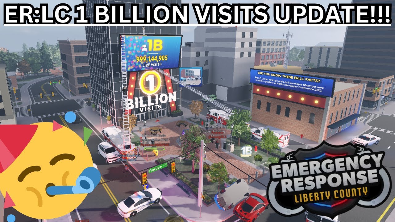 ER:LC 1 Billion Visits Update! | ER:LC | (Roblox) - YouTube