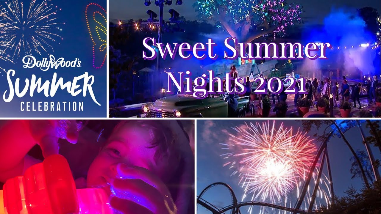 Dollywood 2021 Sweet Summer Nights 3D Drone & Fireworks Show, Aunt ...