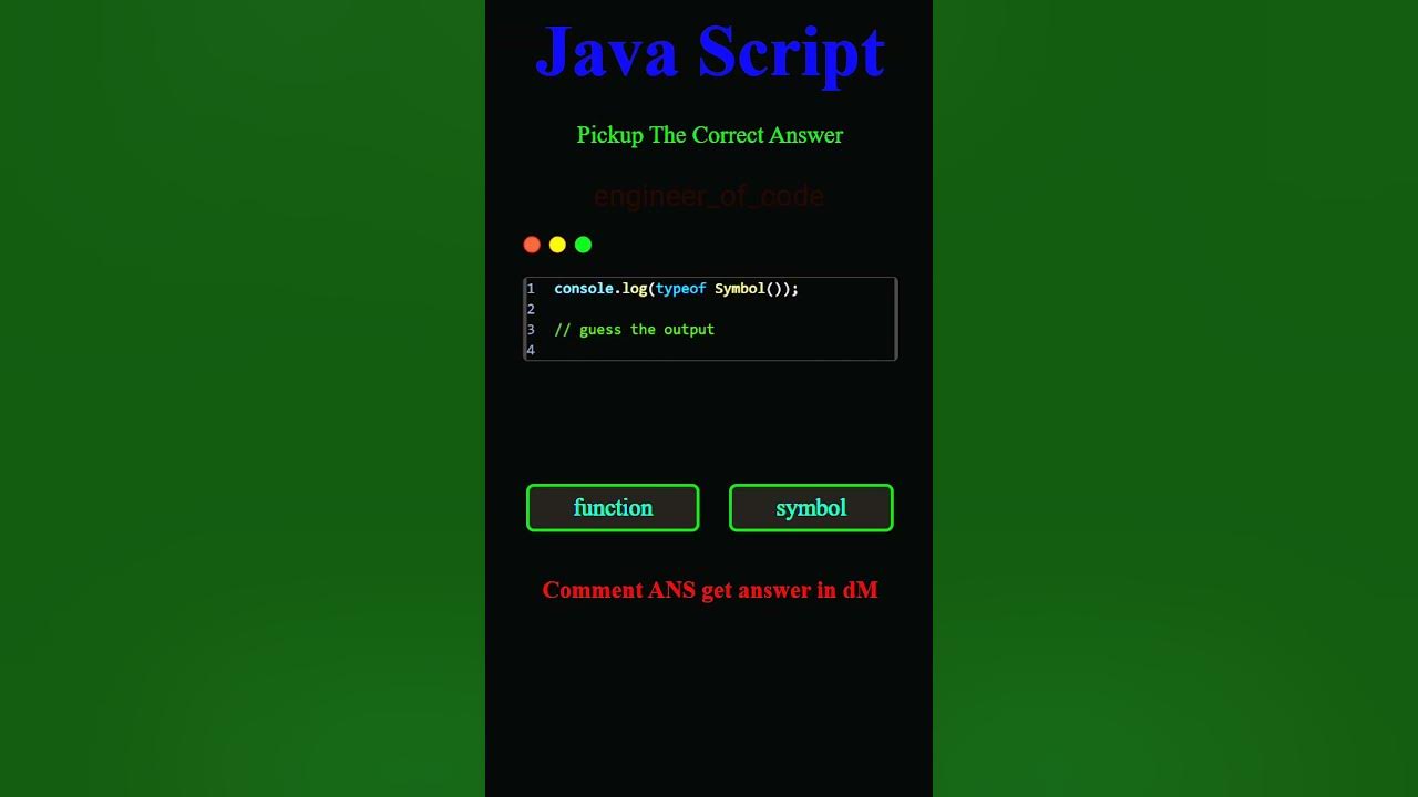 Javascript Problem Day 8 Interview Question 5 Js Computer Coding Webcoding Javascriptcode