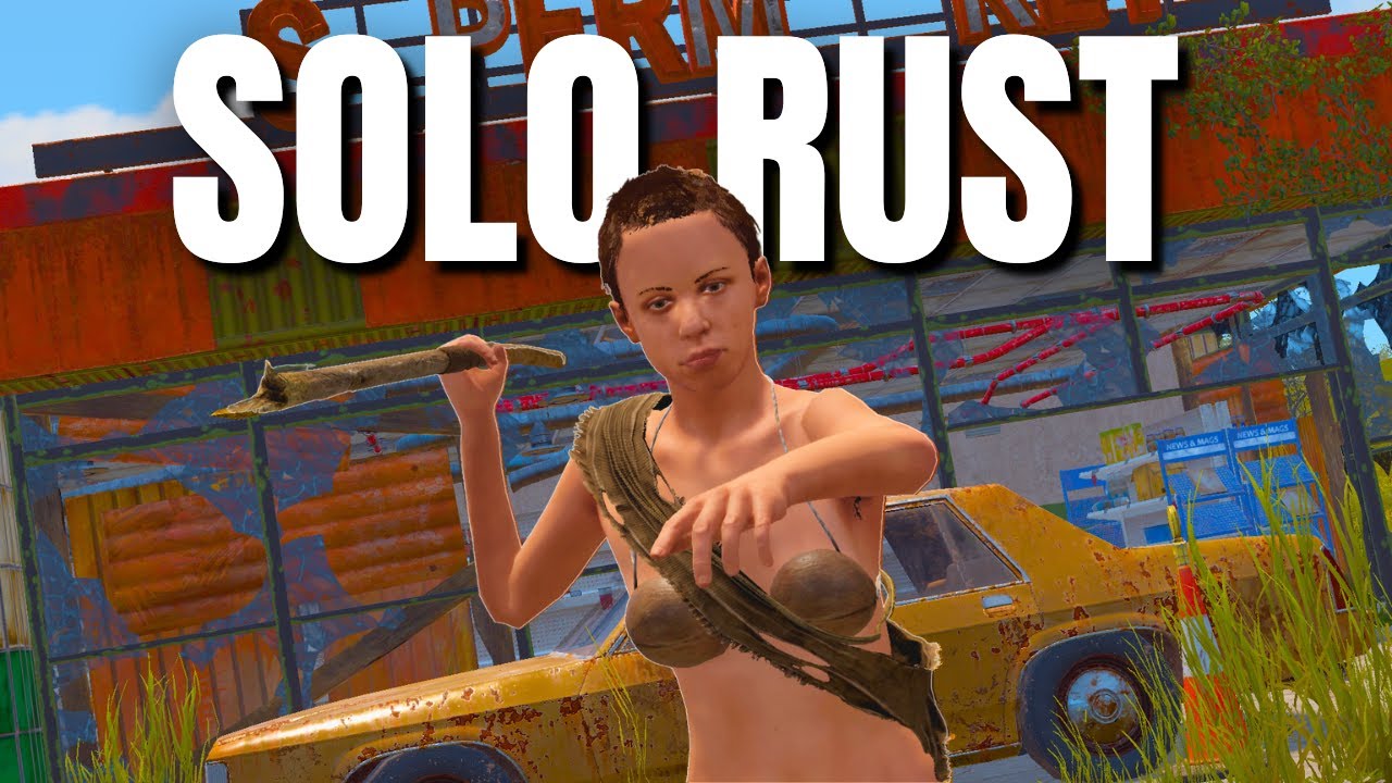 Surviving The HARDEST Day Of SOLO RUST - YouTube