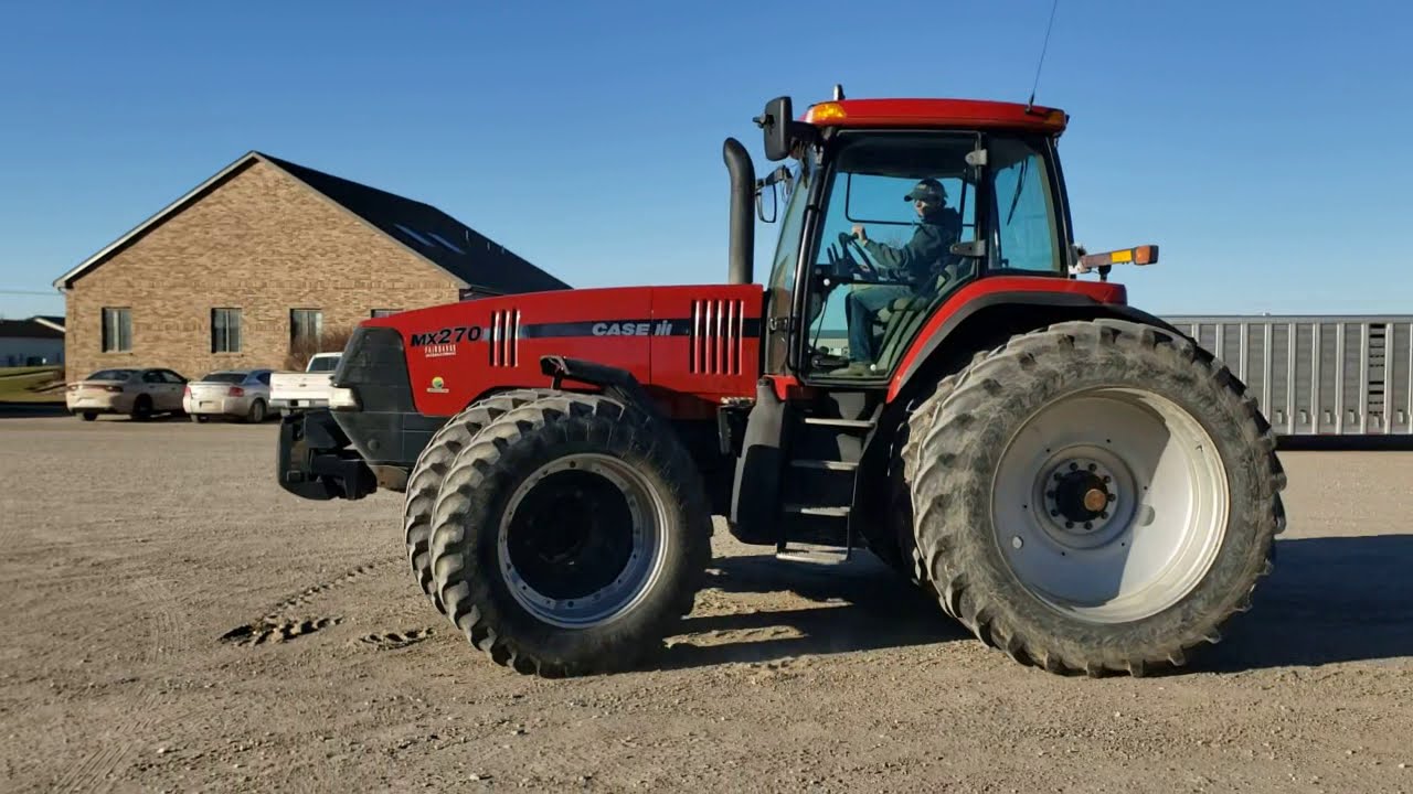 2001 Case IH MX270 MFWD Tractor - YouTube