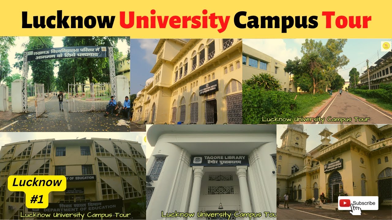 Lucknow University Campus Tour ️ || लखनऊ विश्वविद्यालय कैंपस || Lucknow ...