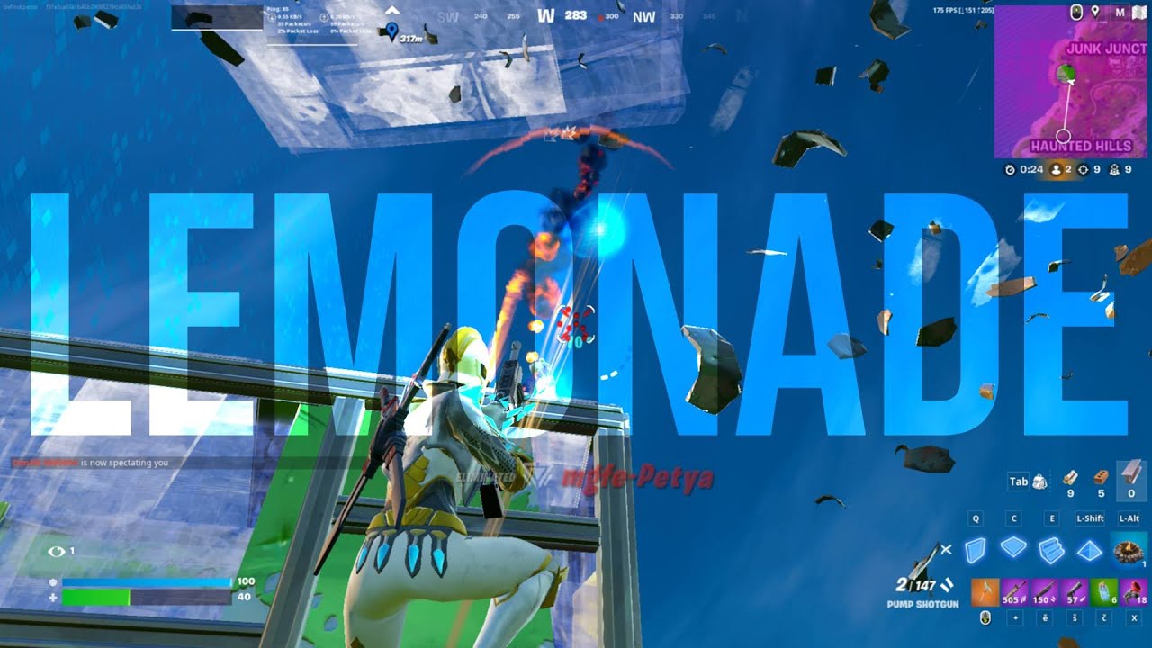 Internet Money - Lemonade ( Fortnite Highlights #1 ) - YouTube