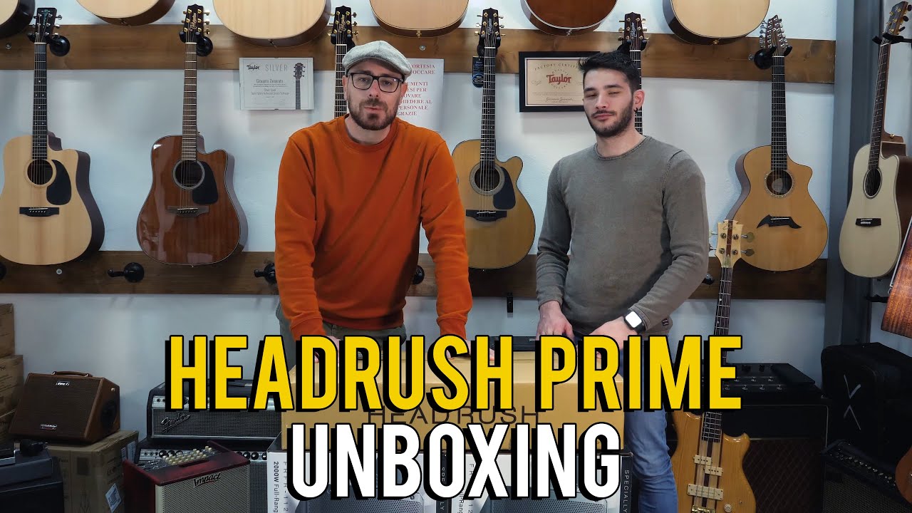 UNBOXING NUOVISSIMA HEADRUSH PRIME 🔥 - YouTube
