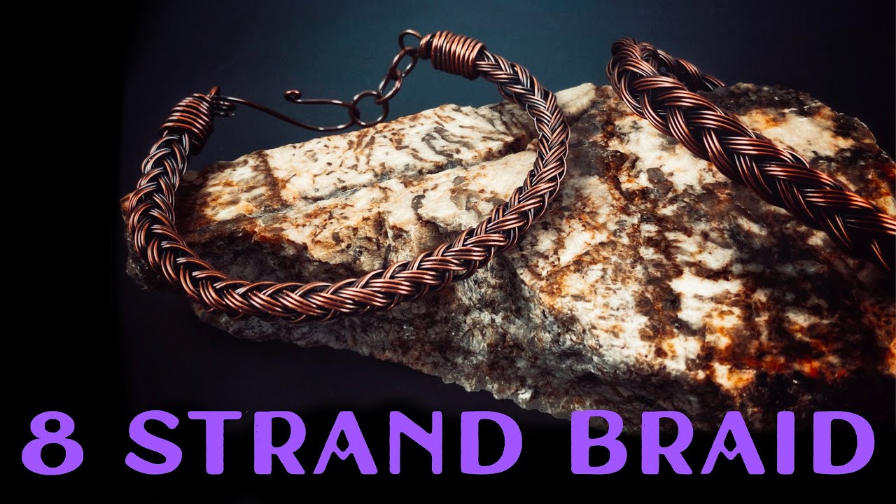 8 Strand Square Braid Wire Bracelet Tutorial Made With Speaker Wire ...