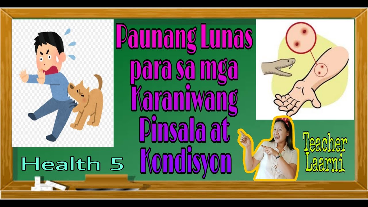 Paunang Lunas Para Sa Mga Karaniwang Pinsala At Kondisyon - YouTube