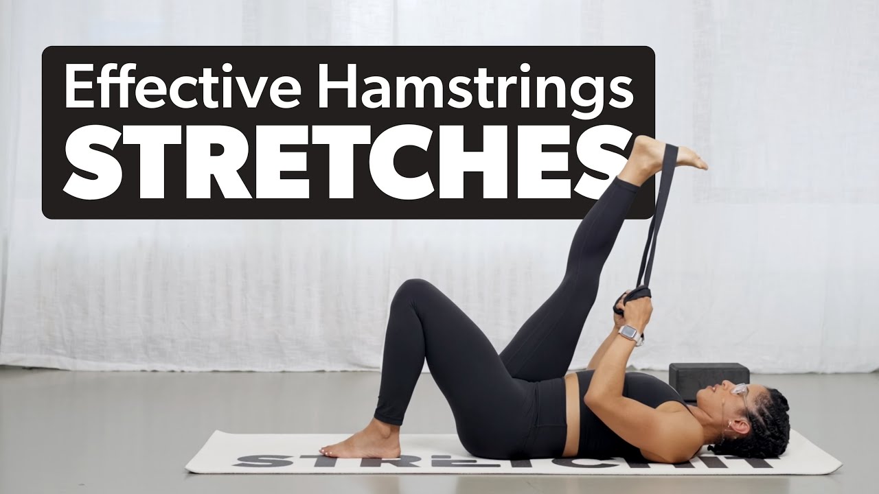3 Best Hamstring Stretches - YouTube