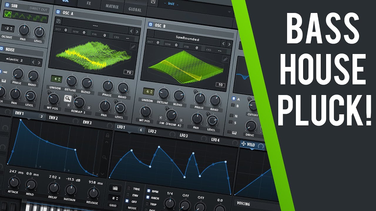 Serum Tutorial - Bass House Pluck! - YouTube