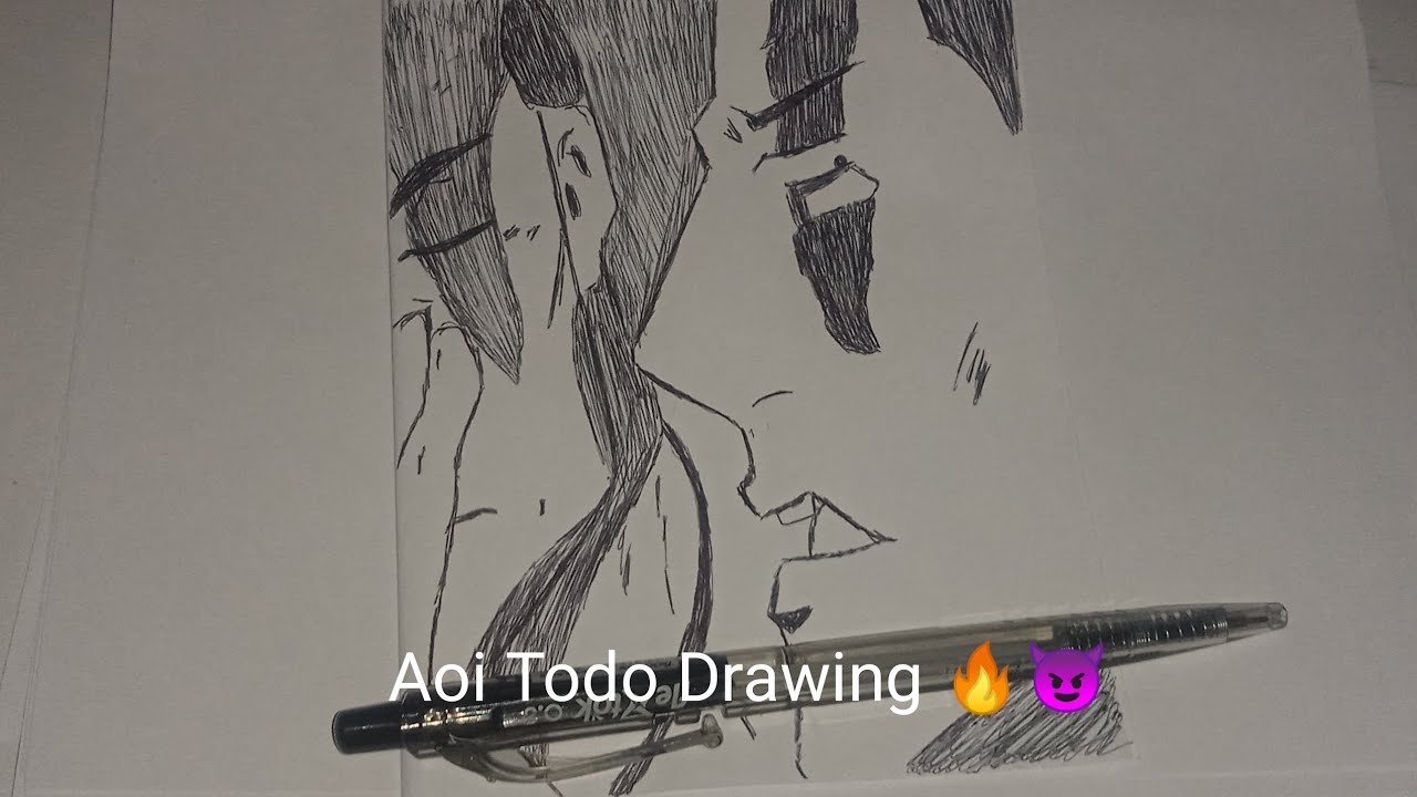 Jujutsu Kaisen - Aoi Todo Drawing 🔥😈 - YouTube