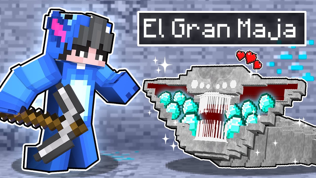 Playing Minecraft as HELPFUL EL GRAN MAJA! - YouTube