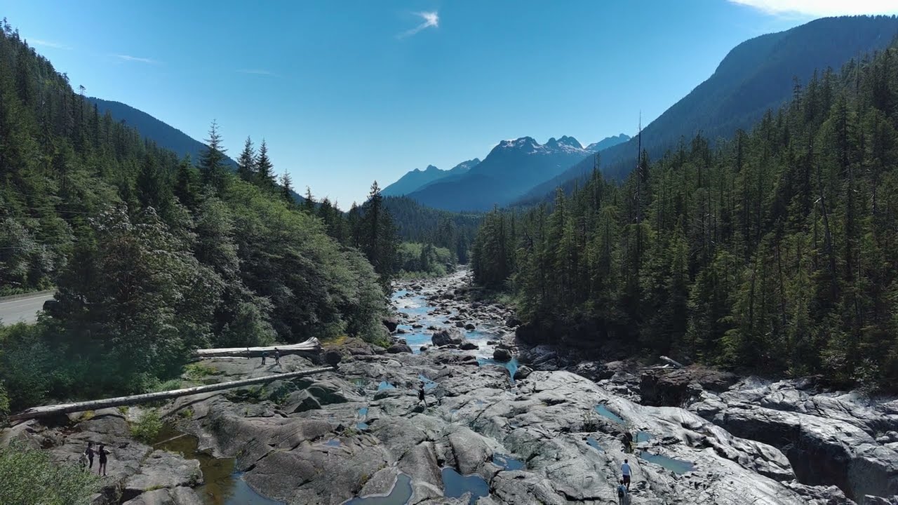 [4K Stock Drone Video] River in Washington State Stock Footage - YouTube