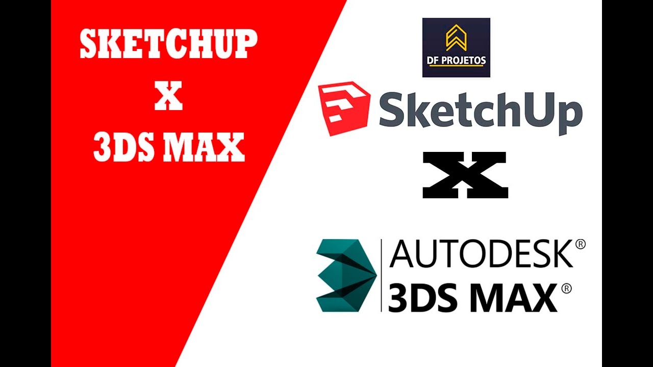SKETCHUP X 3DS MAX - YouTube