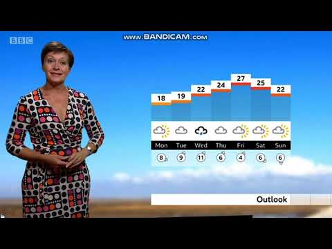 Sara Blizzard weather presenter from the north west - YouTube